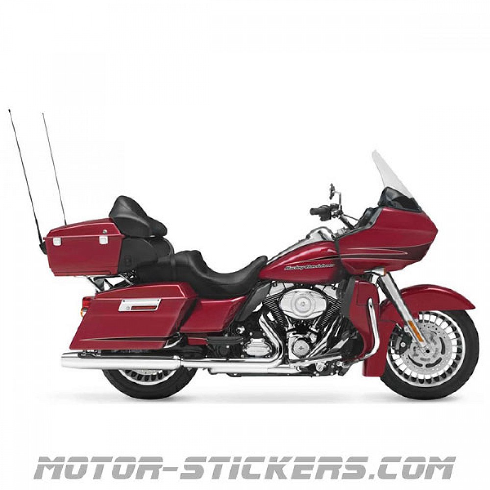 Harley Davidson Road Glide 2012 decals