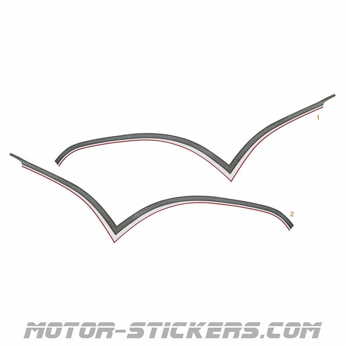 Harley Davidson Softail Breakout FXSBSE 2013 decals