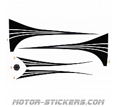Harley Davidson Softail Breakout FXSB 2014 decals