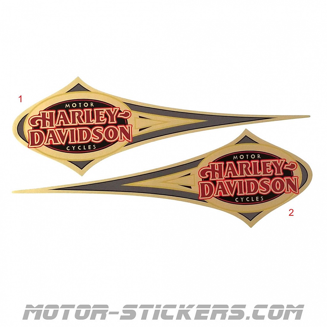 Harley Davidson Softail Classic 98-2000 decals