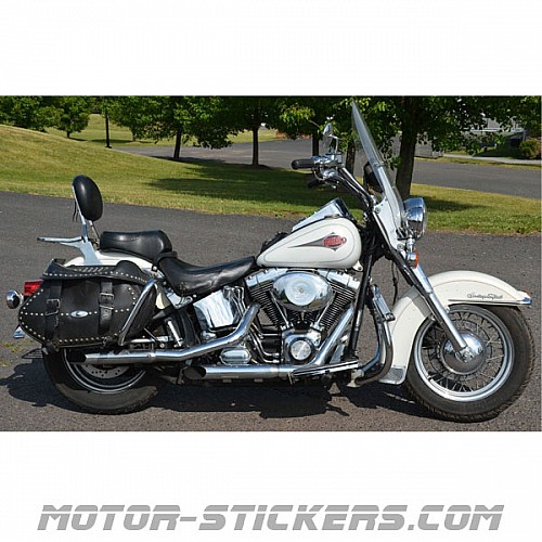 Harley Davidson Softail Classic decals