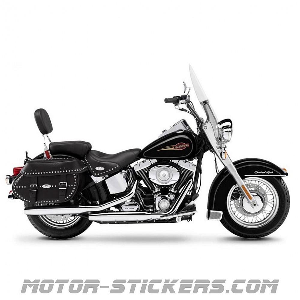 Harley Davidson Softail Classic 2008 decals