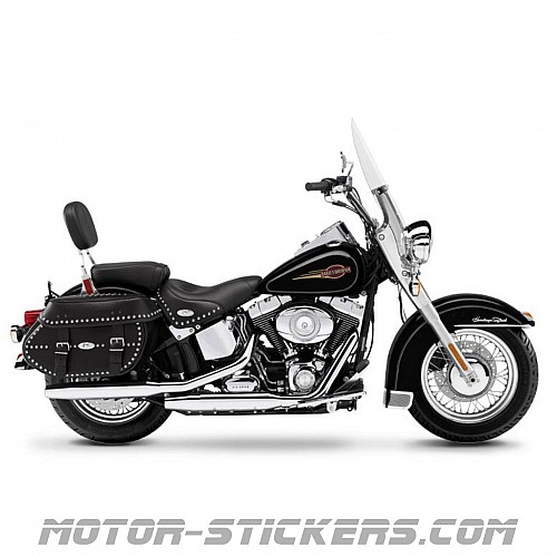 Harley Davidson Softail Classic decals