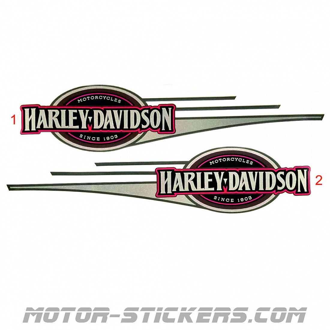 Harley Davidson Softail Classic 2008 decals