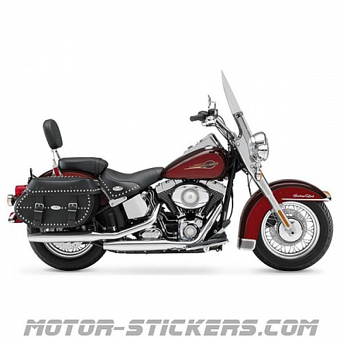 Harley Davidson Softail Classic decals