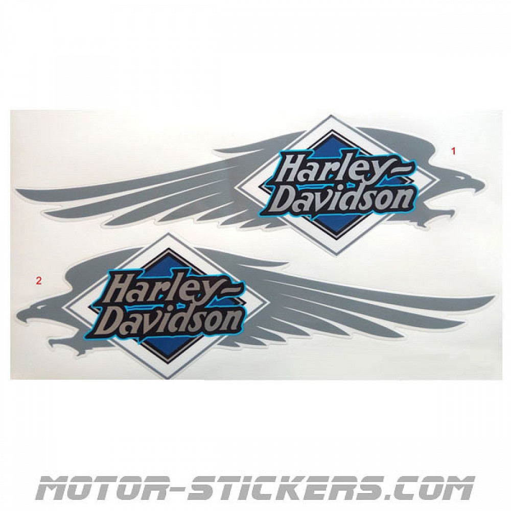Harley Davidson Softail Custom 1995 decals