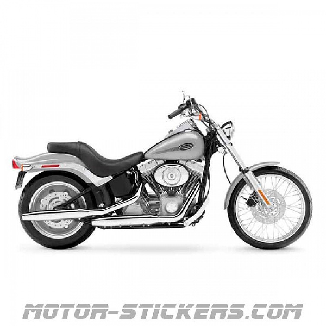 Harley Davidson Softail Custom 2002 decals