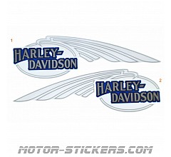 Harley Davidson Softail Custom 07-2008 decals