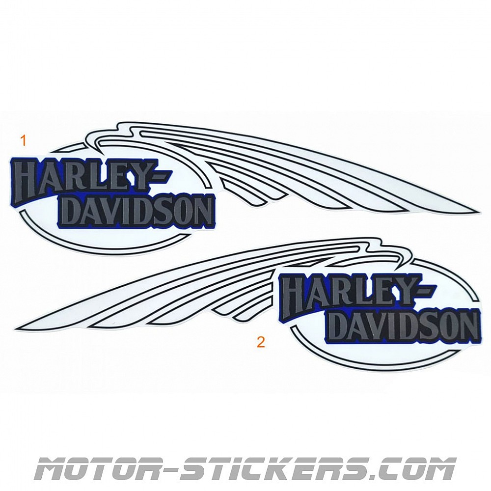 Harley Davidson Softail Custom 07-2008 decals