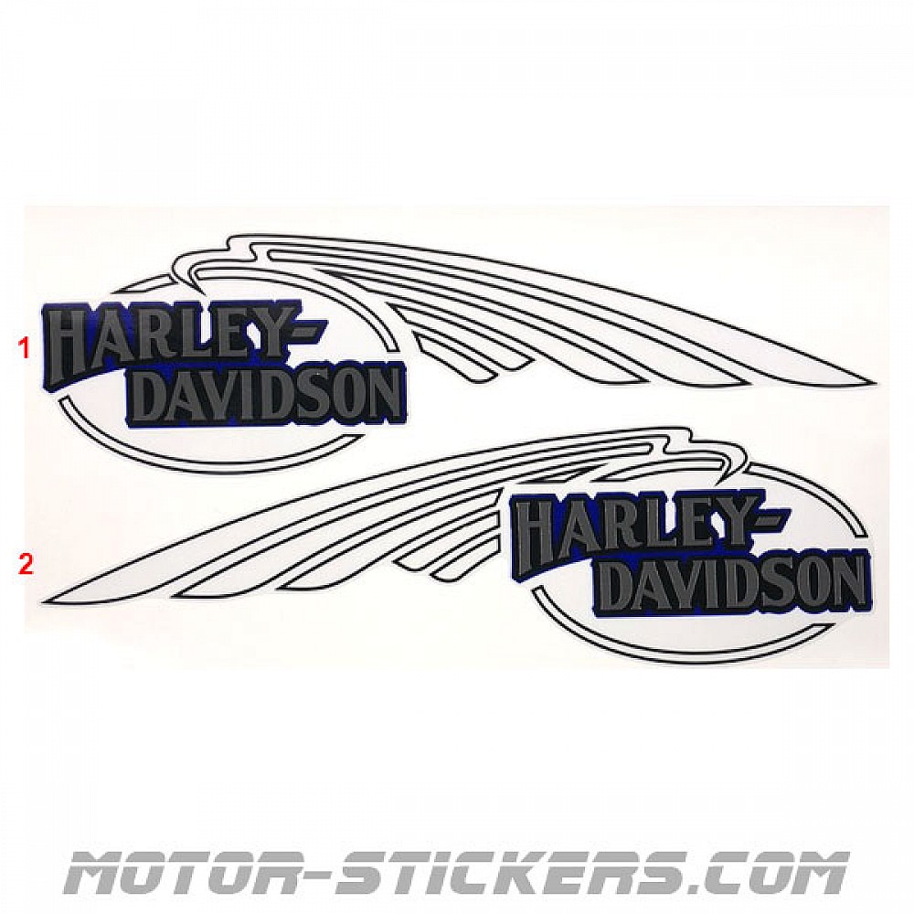 Harley Davidson Softail Custom '07-2008 decals