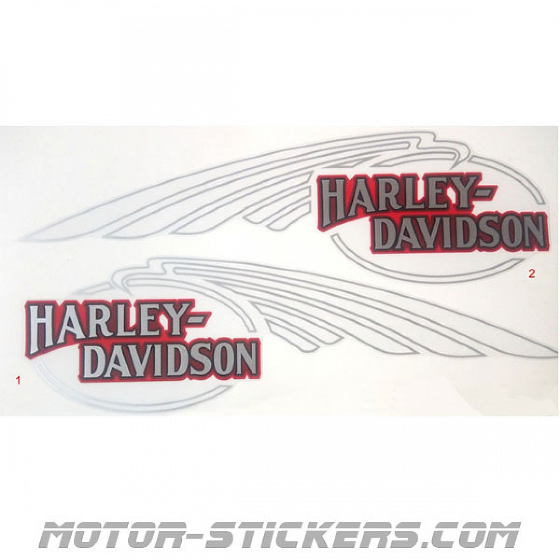Harley Davidson Softail Custom '07-2008 decals