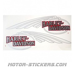Harley Davidson Softail Custom '07-2008 decals