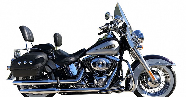 Harley Davidson Softail Deluxe 2009 decals
