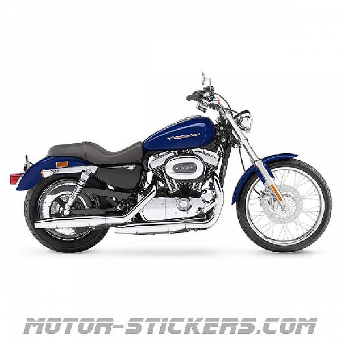 Harley Davidson XL 1200C Sportster decals