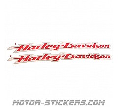 Harley Davidson XL 1200C Sportster decals
