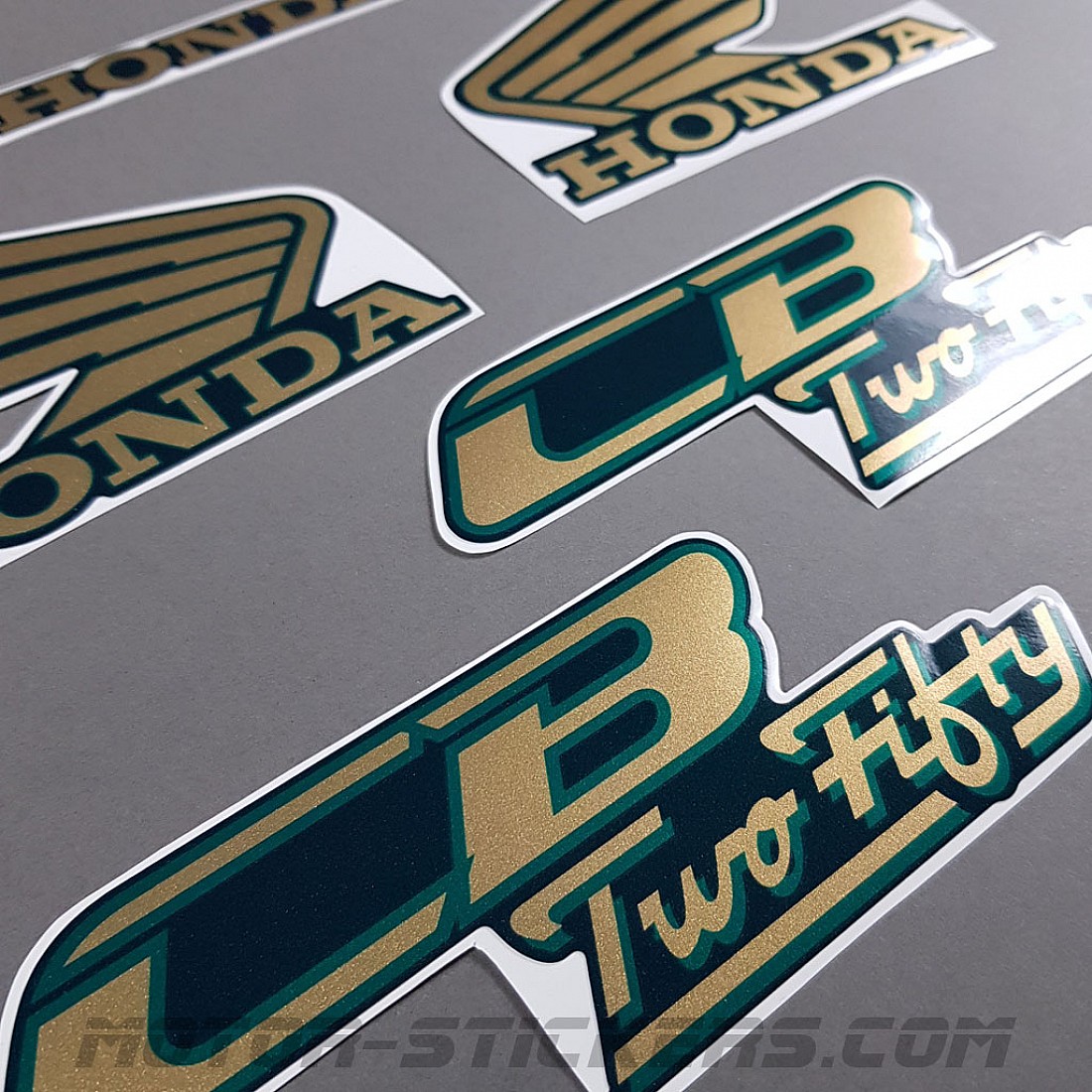 Honda CB 250 Two Fifty 1994 decals