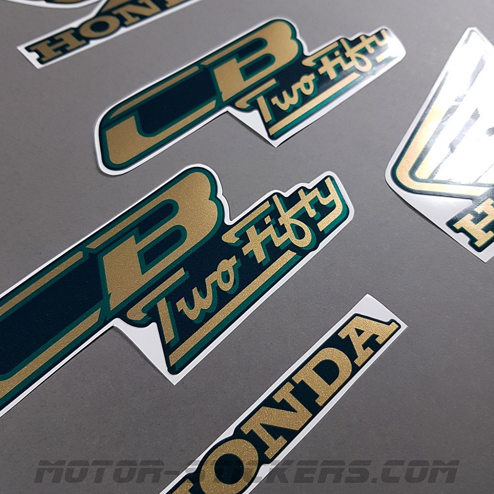 Honda CB 250 Two Fifty 1994 decals