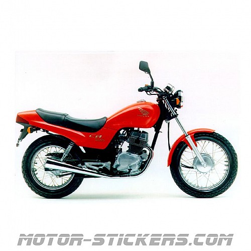 Honda CB 250 Two Fifty 1994 decals