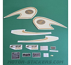 Honda CB 250 2001 decals