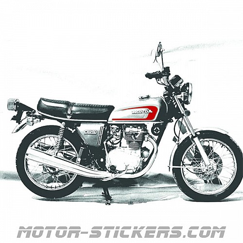 Honda CB 250 decals