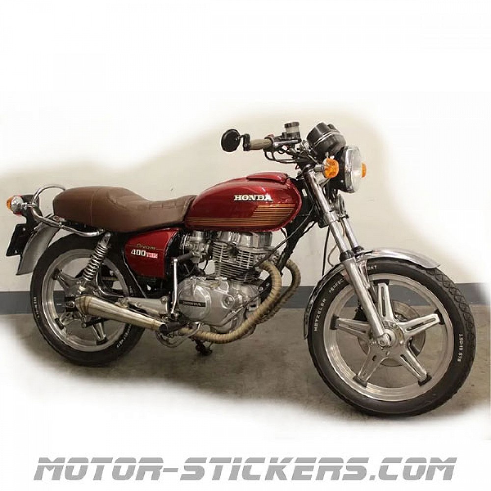 Honda CB 400T 1978 Dream decals