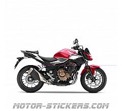 Honda CB 500F 2019-2020 decals