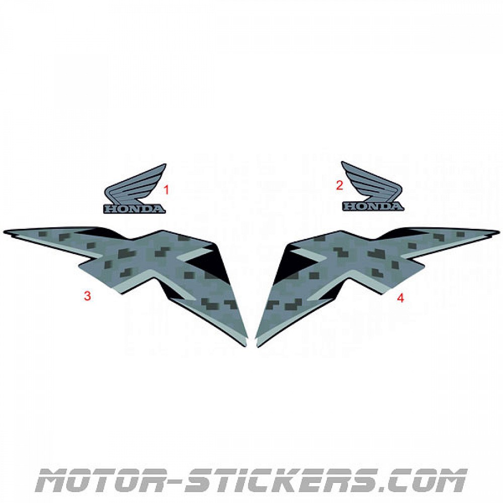 Honda CB 500X '13-2014 decals