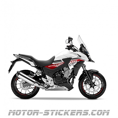 Honda CB 500X 2016 decals