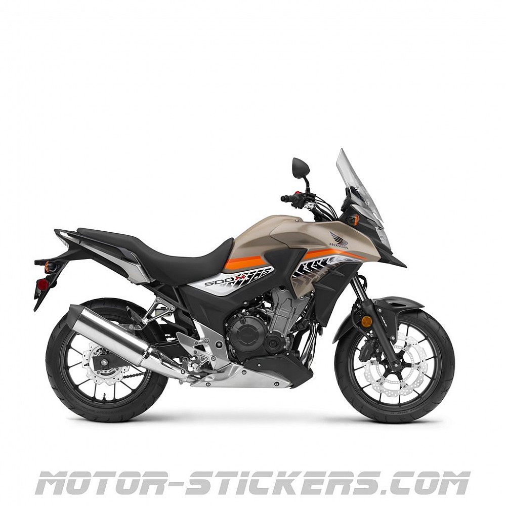 Honda CB 500X 2016 decals
