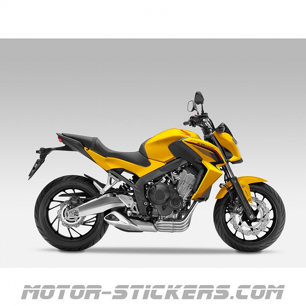 Honda CB 650F 2014-2015 decals