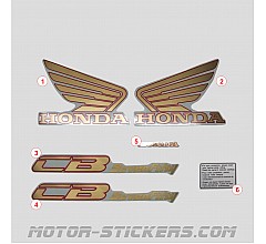 Honda CB 750 Seven fifty 1991-1993 decals