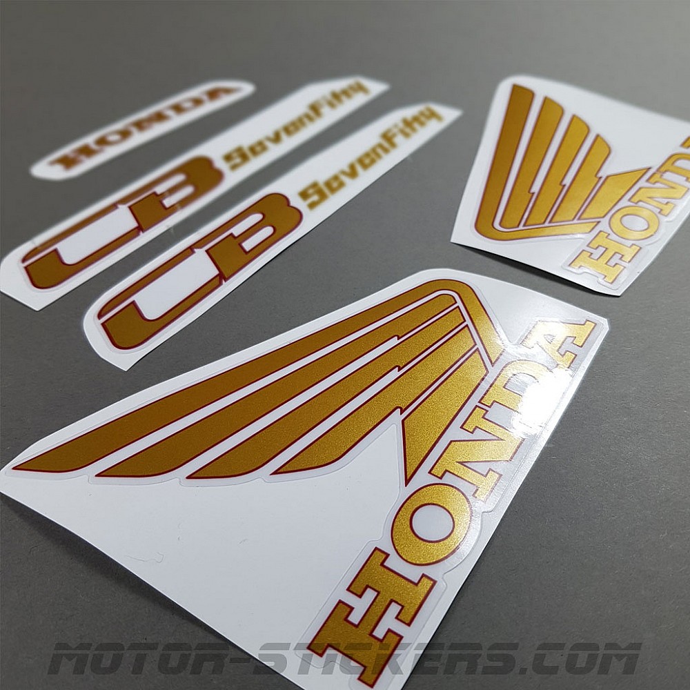 Honda CB 750 Seven fifty 1992-1993 decals