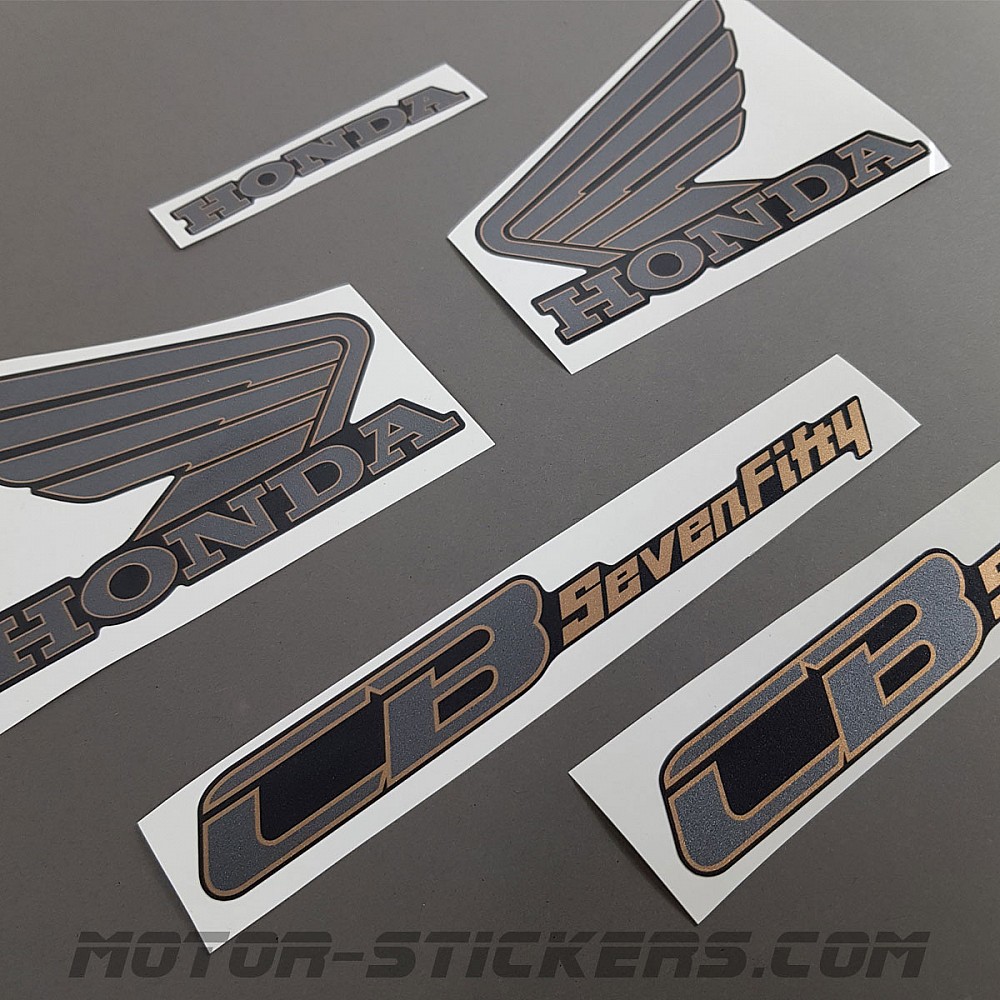 Honda CB 750 Seven fifty 1992-1993 decals