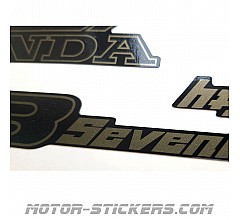 Honda CB 750 Sevenfifty 1993 decals
