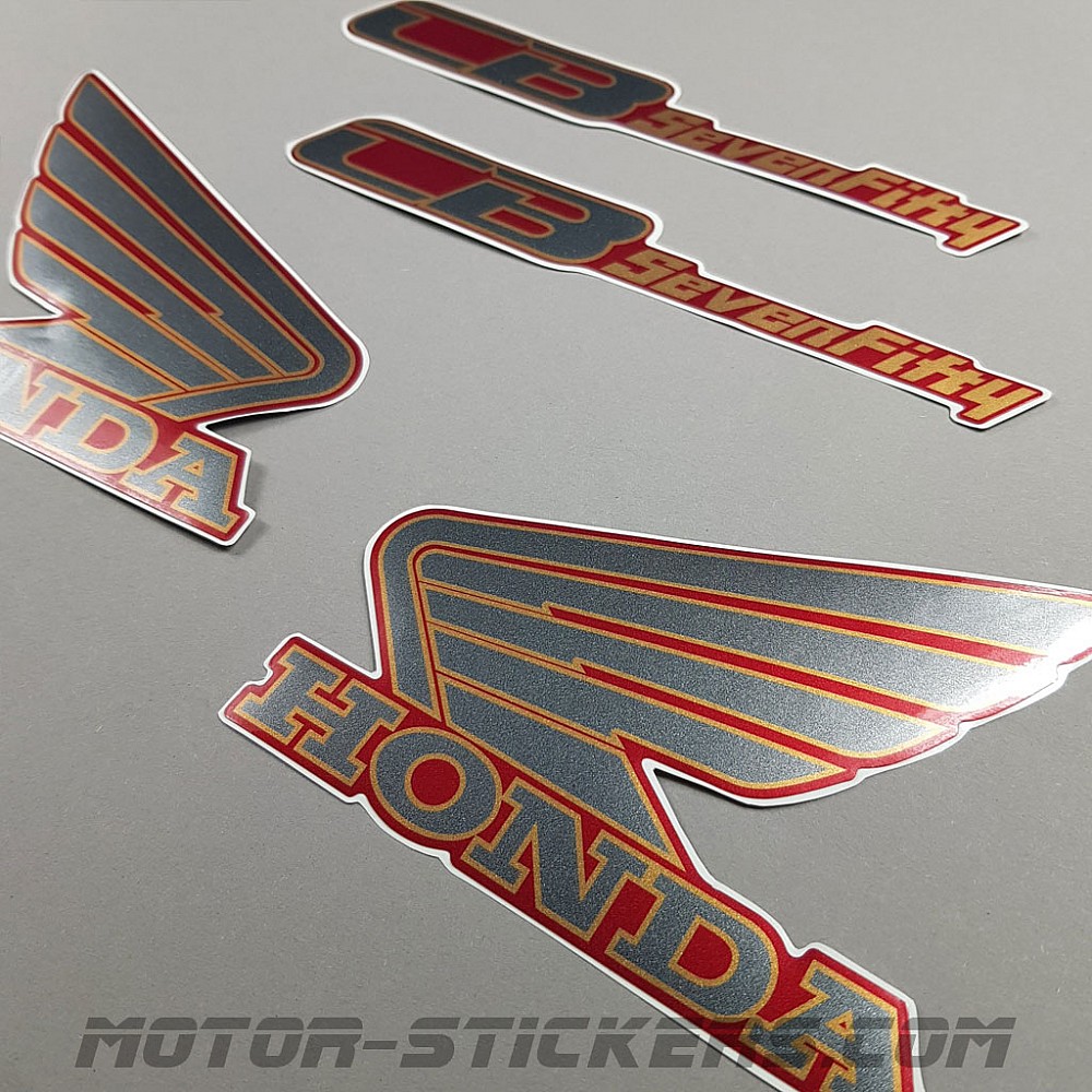 Honda CB 750 Seven fifty 1996 autocollants