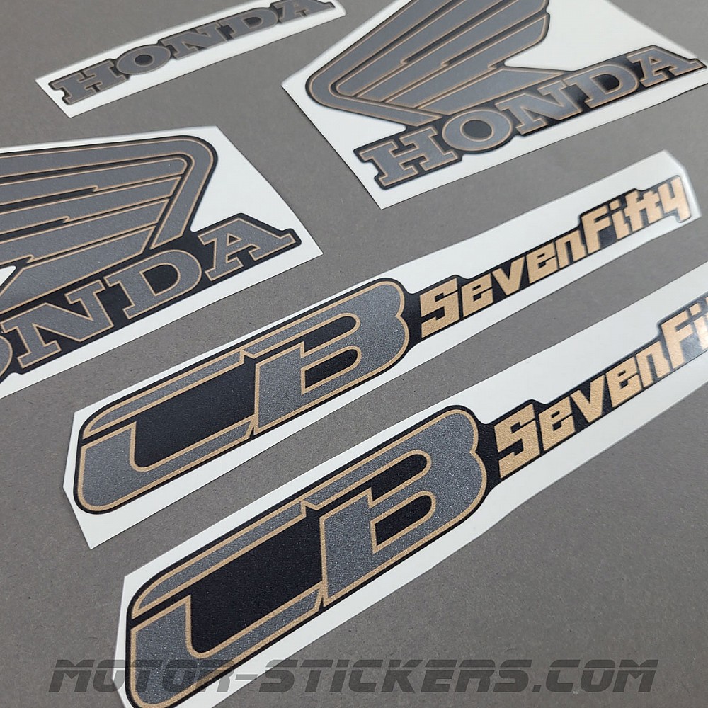 Honda CB 750 Seven fifty 2001 decals