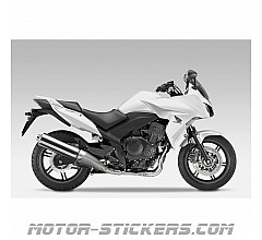 Honda CBF 1000F 2012 pegatinas