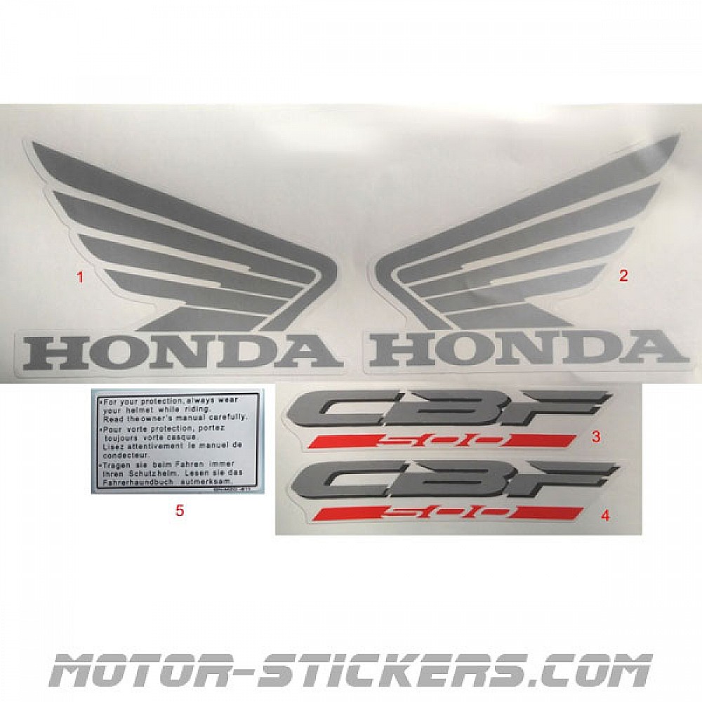 Honda CBF 500N '06-2008 decals