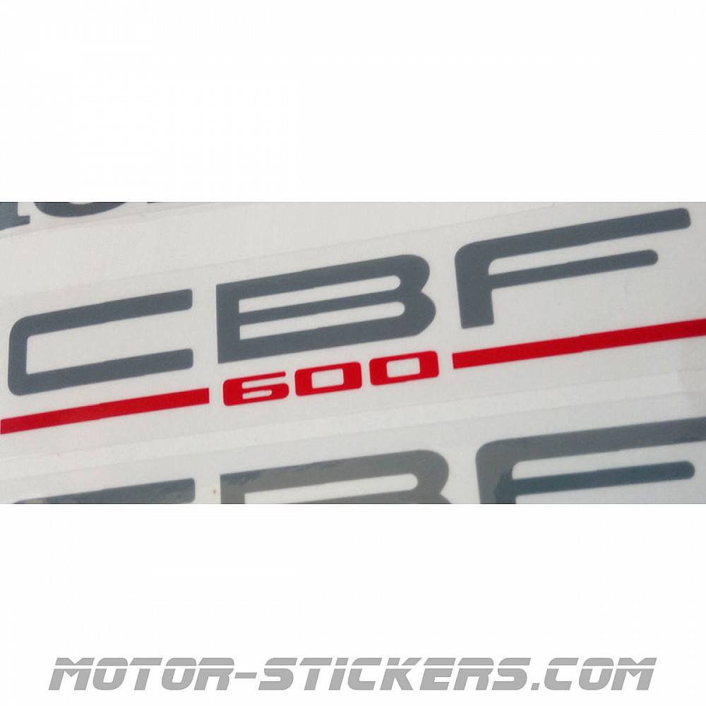 Honda CBF 600N '04-2006 decals