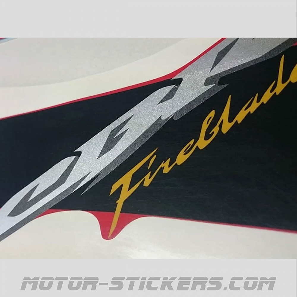 Honda CBR 1000RR Fireblade 2006 decals