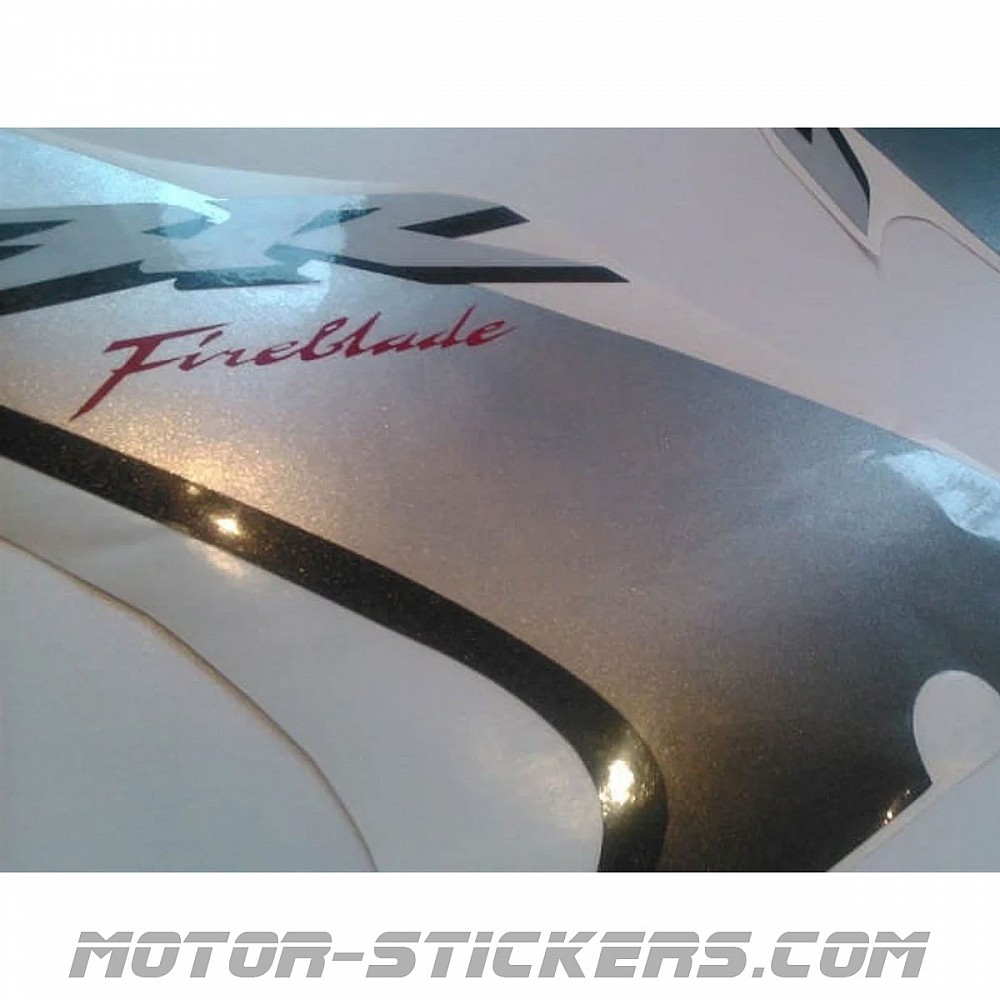 Honda CBR 1000RR Fireblade 2006 decals