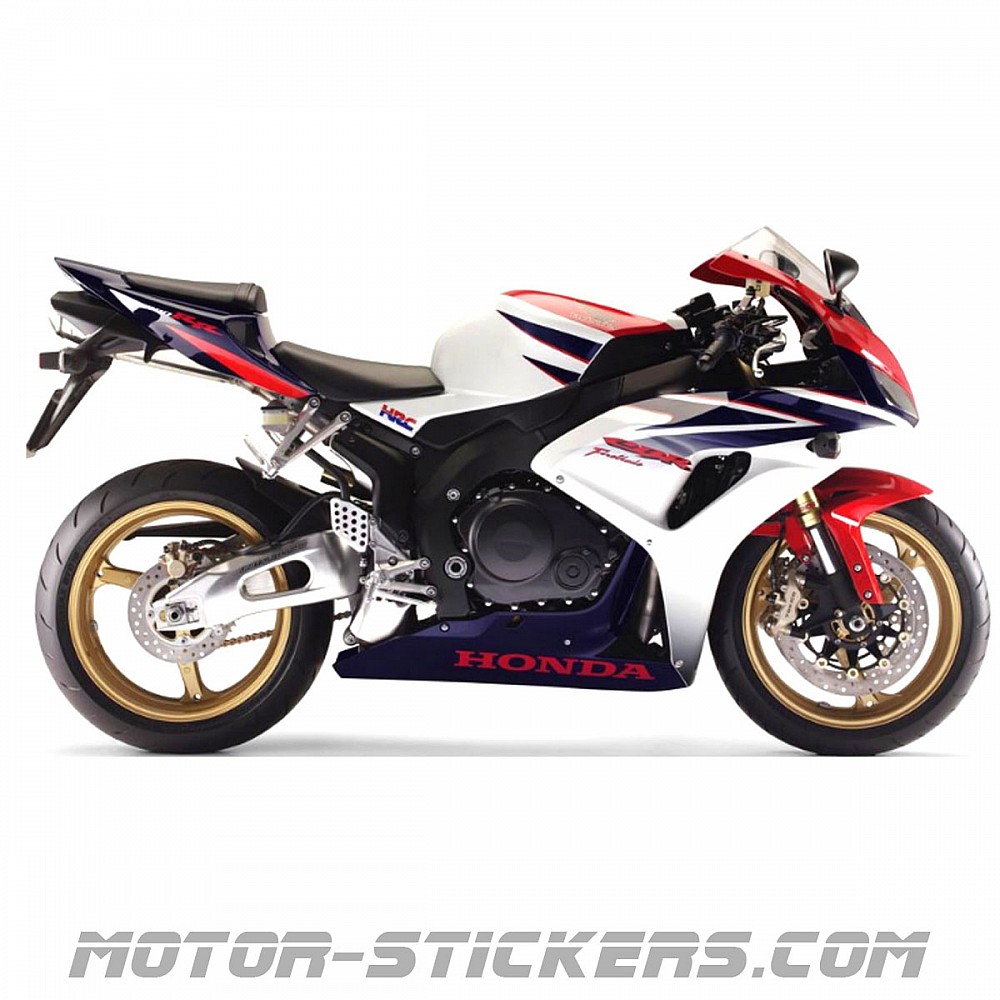 Honda CBR 1000RR Fireblade 2007 decals