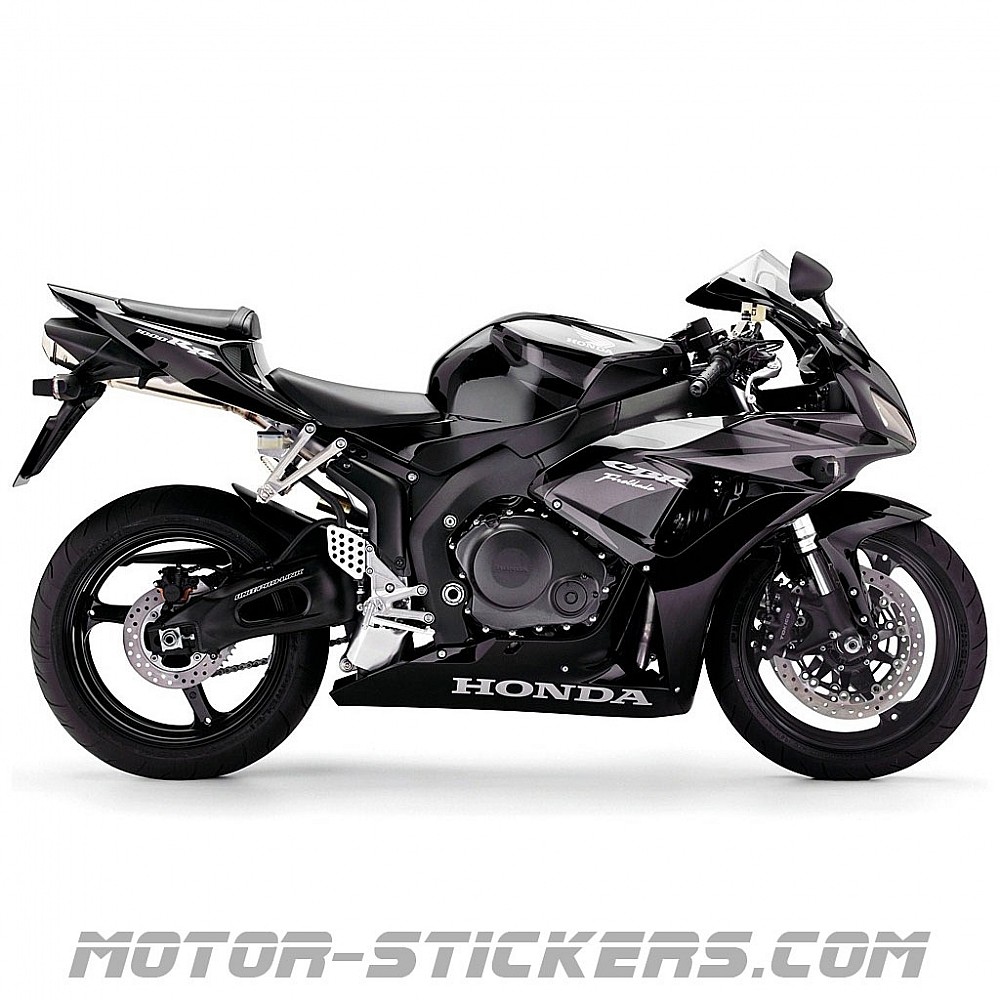 Honda CBR 1000RR Fireblade 2007 decals