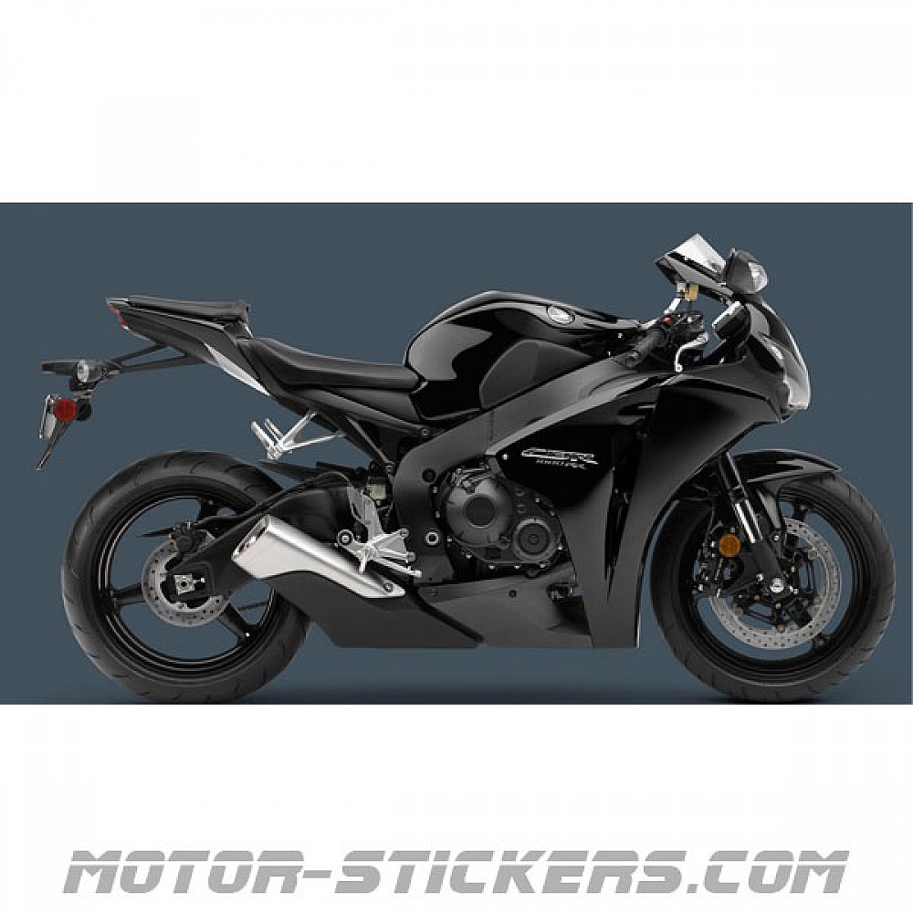 Honda CBR 1000RR 2009 decals