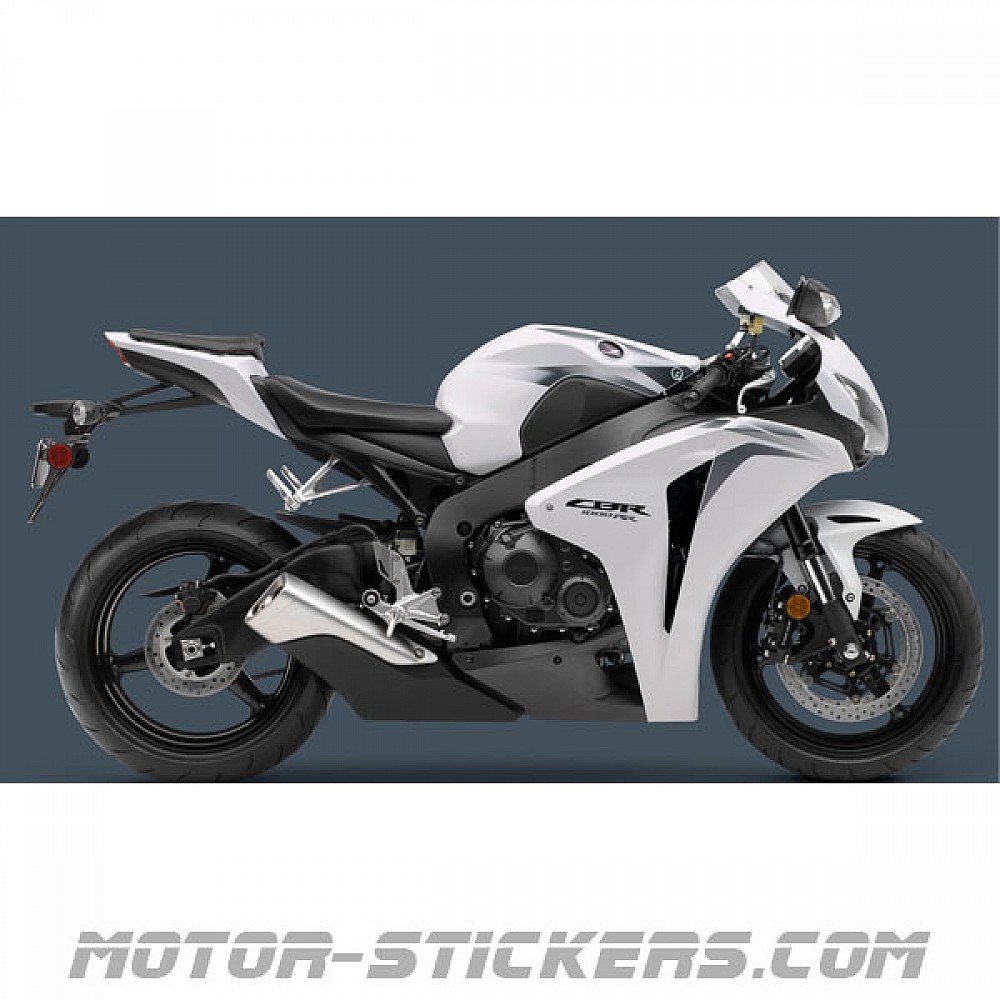 Honda CBR 1000RR 2009 decals