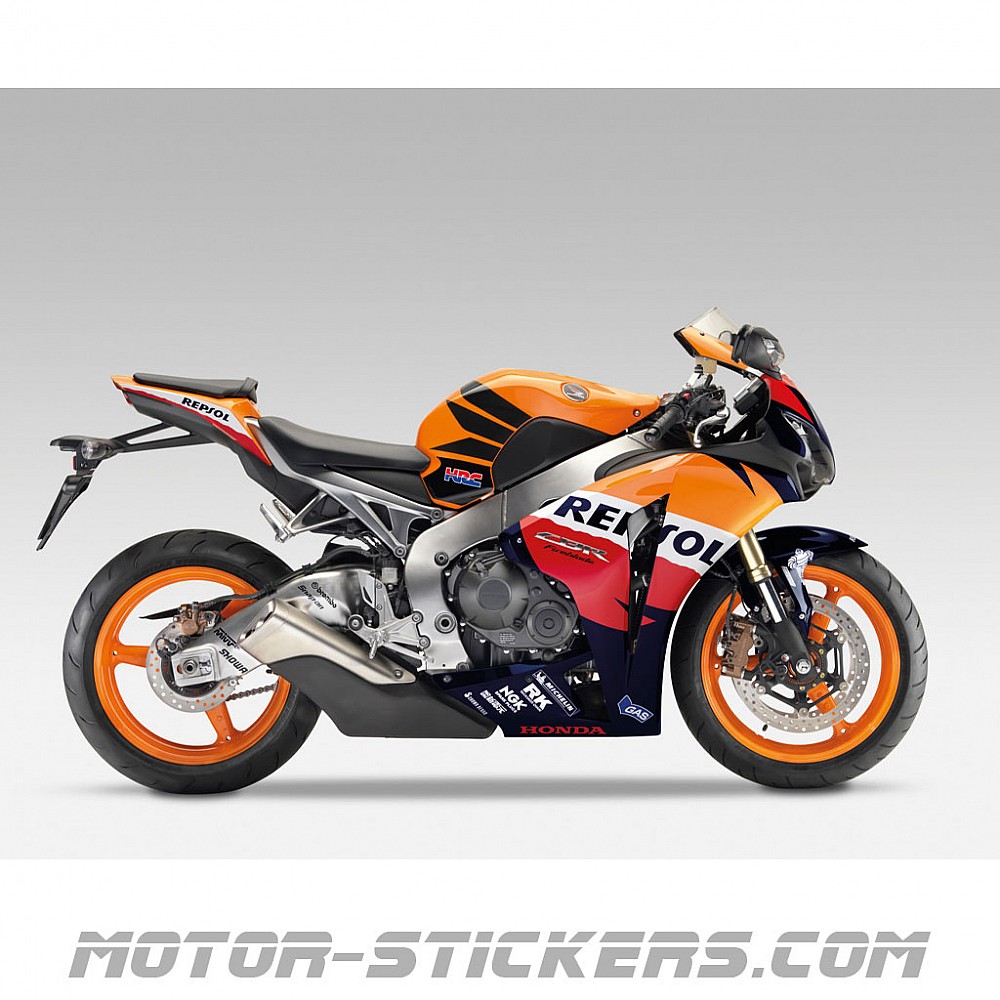 Honda CBR 1000RR Repsol '08-2009 decals