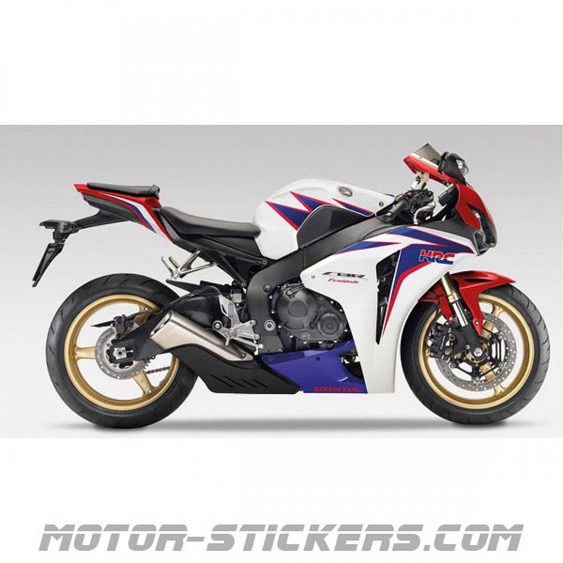 Honda CBR 1000RR HRC 2010 decals