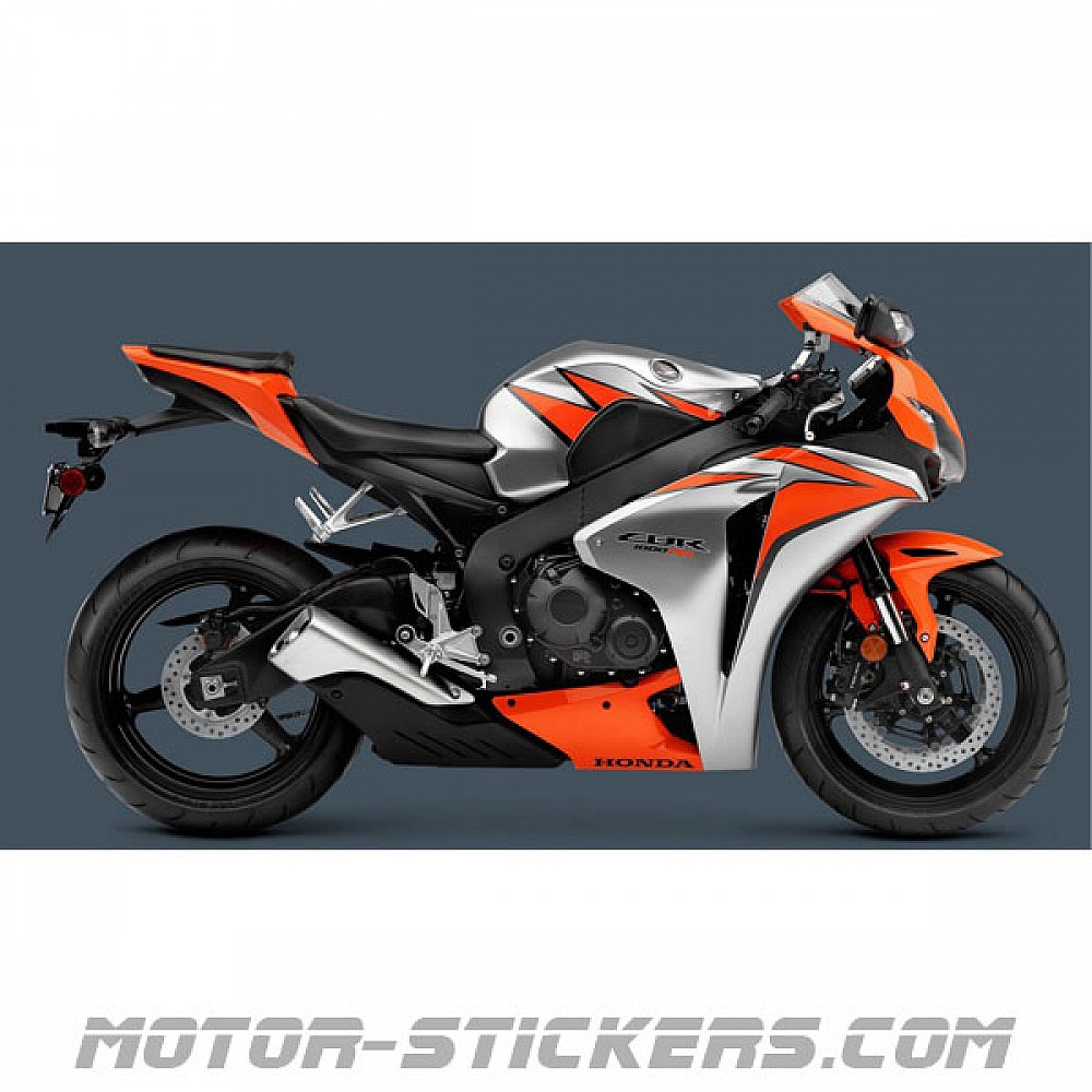 Honda CBR 1000RR 2010 decals