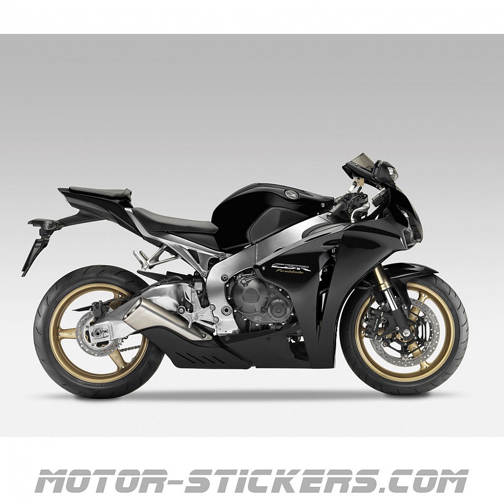 Honda CBR 1000RR Fireblade 2010 decals