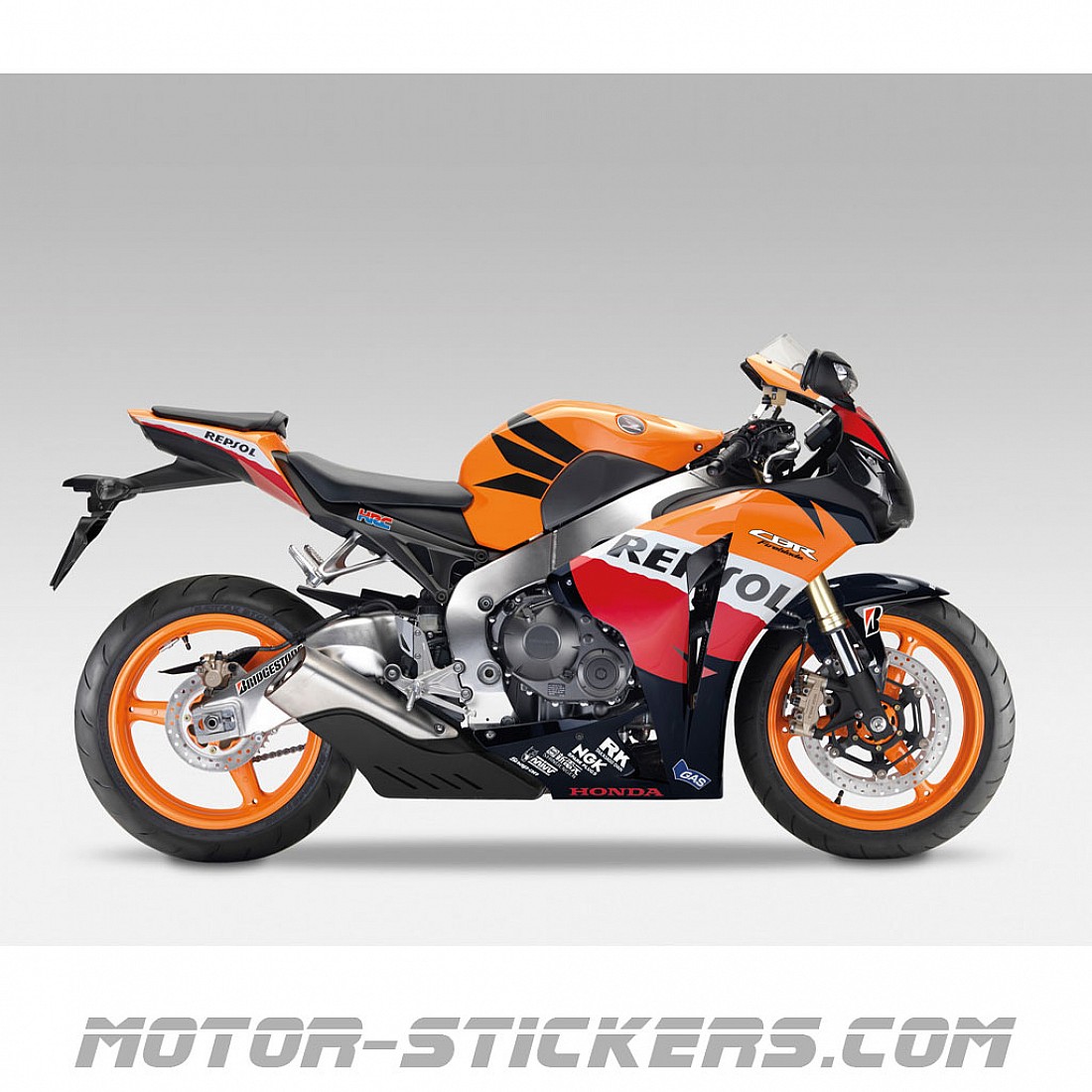 Honda CBR 1000RR Fireblade Repsol 2011 decals